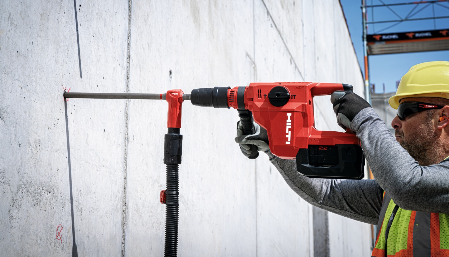 Step 2: Speed up drilling and cleaning by up to 60%